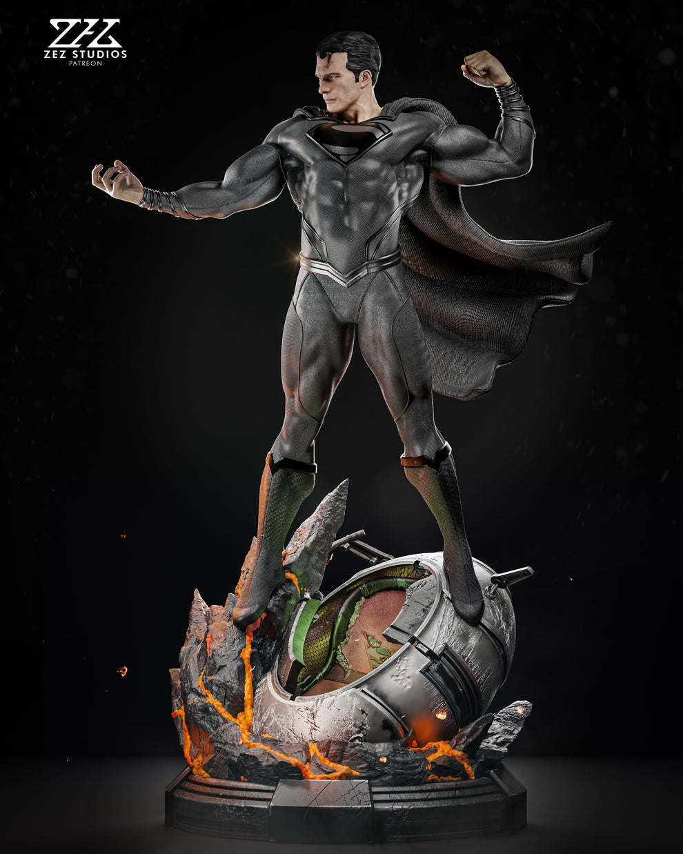 Superman Resin Fan Art - MTO (ZEZ) – RelentlesStorm Models & Commissioning