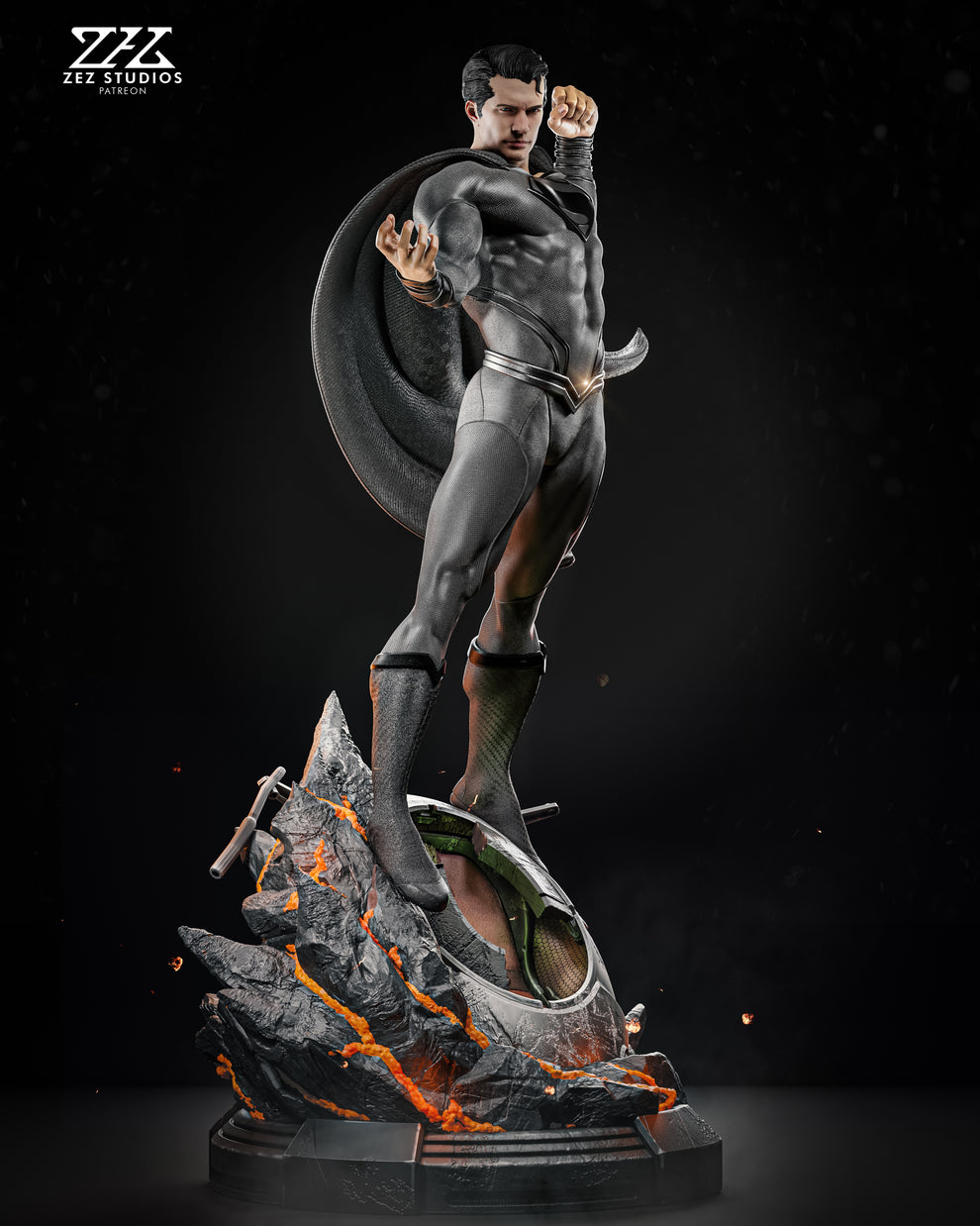 Superman Resin Fan Art - MTO (ZEZ) – RelentlesStorm Models & Commissioning