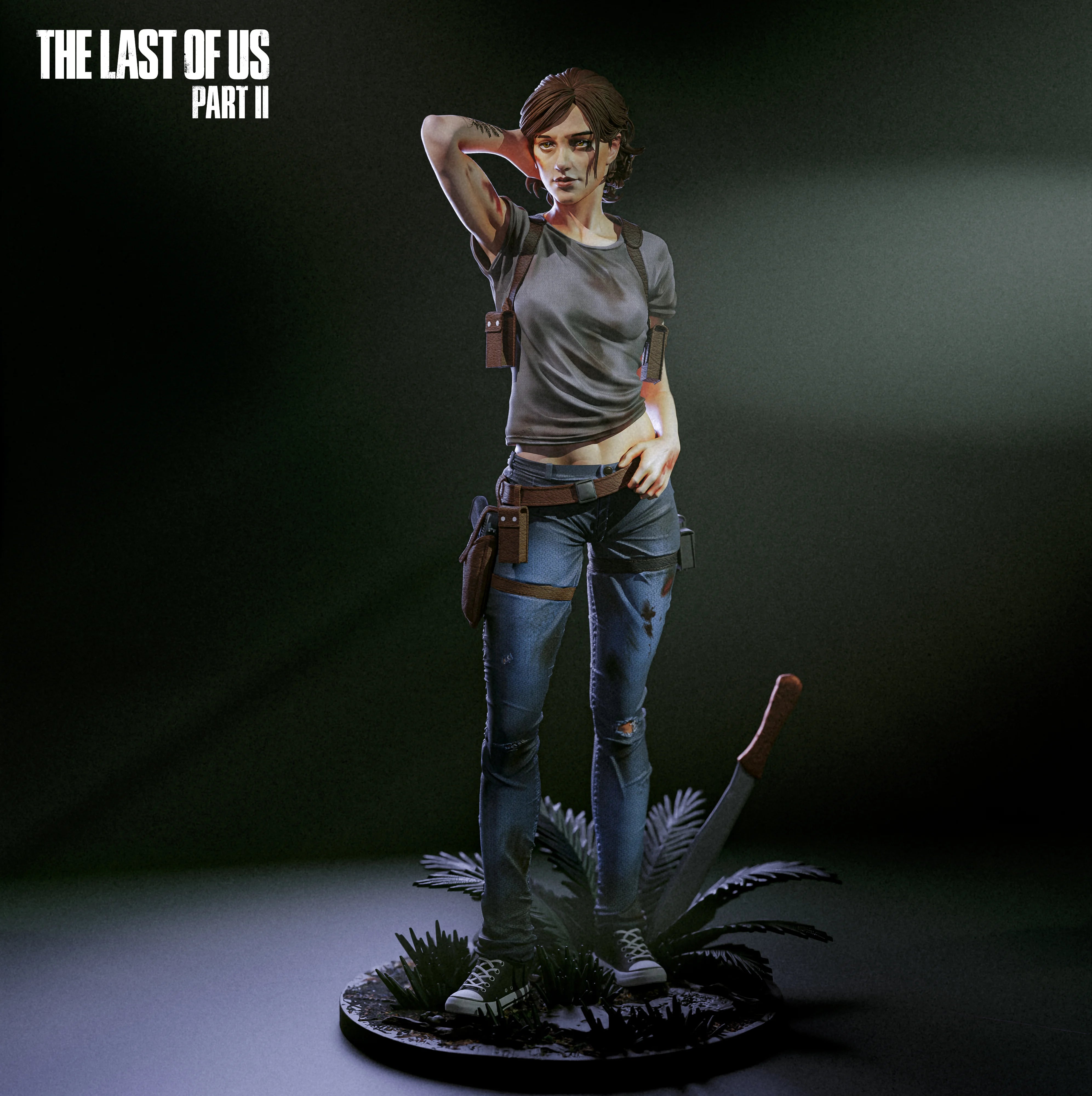 Ellie - The Last of Us - Resin Fan Art - MTO (Design by Abe3D ...