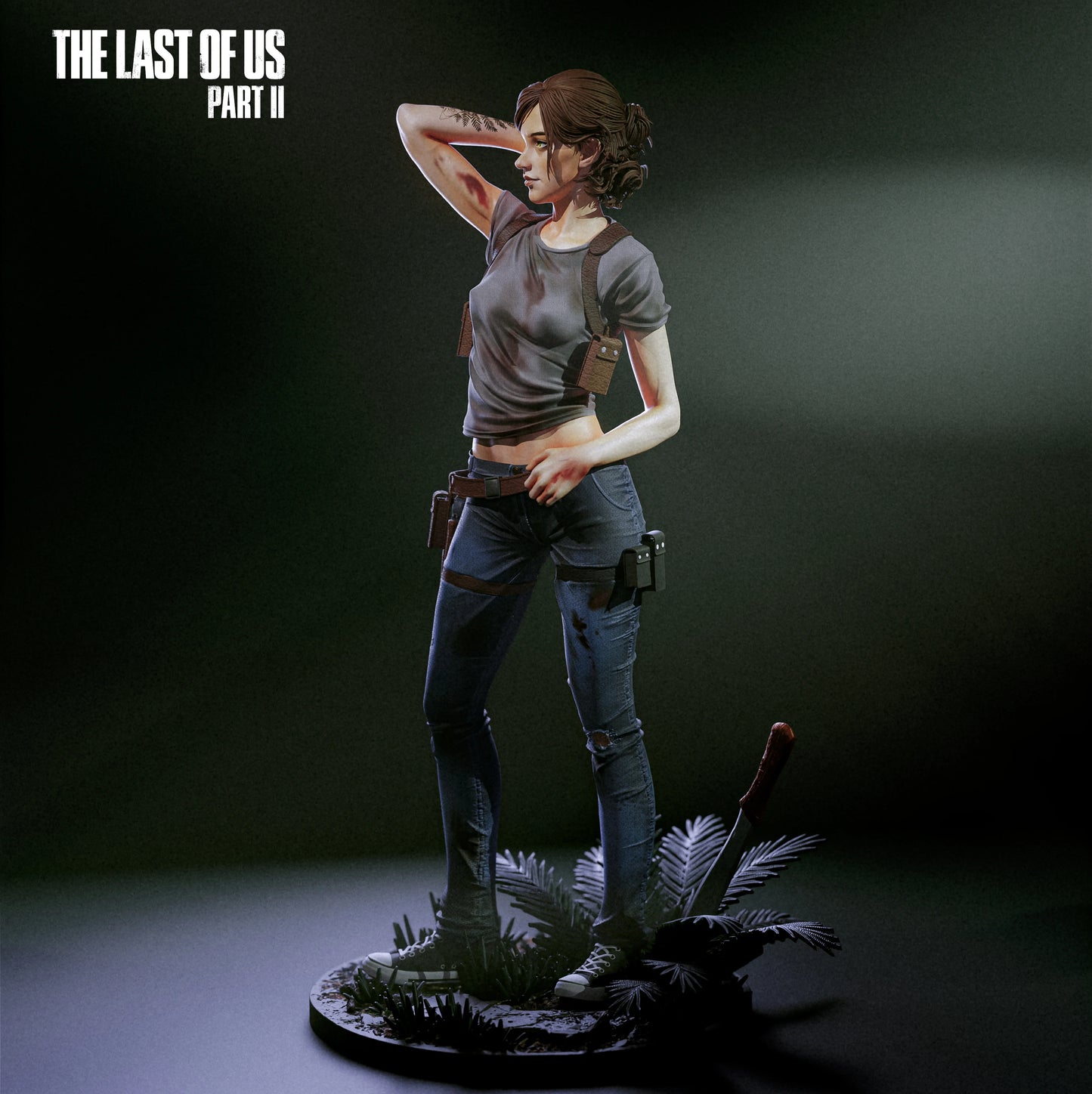 Ellie - The Last of Us - Resin Fan Art - MTO (Design by Abe3D ...