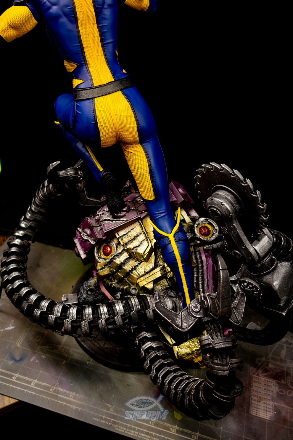 Marvel X-Men Magik Collectible Resin Figure Professionally Painted-Mad ...