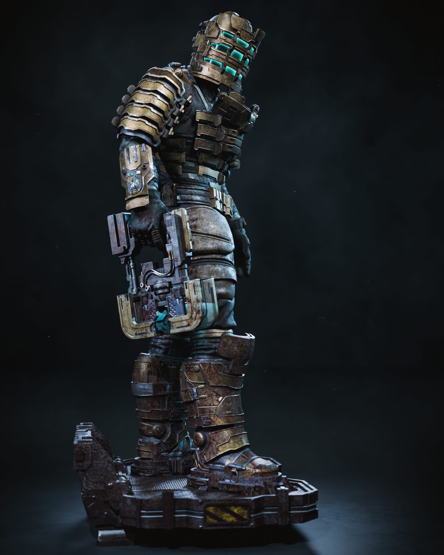 Isaac Clark Dead Space Resin Art - MTO (Design by CA3D ...