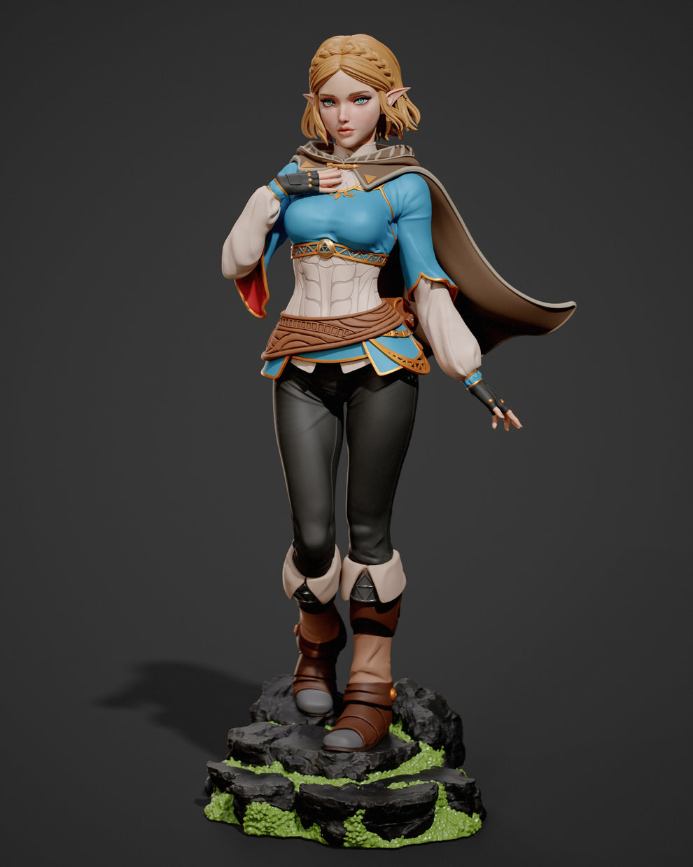 Princess Zelda Resin Fan Art(Abe3D) – RelentlesStorm Models & Commissioning